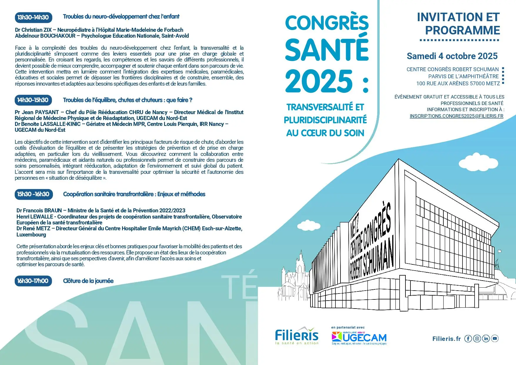 Congrès FILIERIS - OEST geie